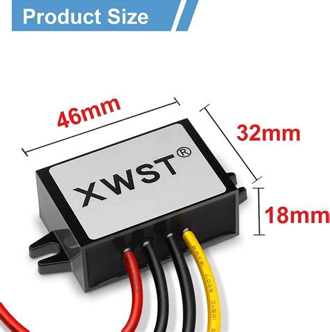 Dc 24v 36v 48v 60v Paso Abajo A 5v 2a 10w Convertidor Reductor De