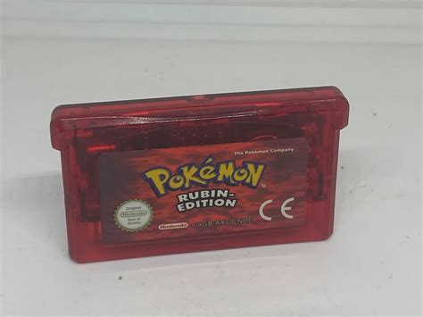 Pokémon Rubin Edition GameBoy Advance Kaufen auf Ricardo