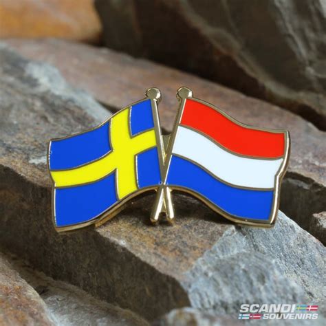 Flags Sweden Sweden Pin Pins Scandi Souvenirs