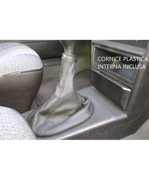 Copy Of Soufflet De Levier De Vitesse Alfa Romeo 33 En Vrai Cuir Noir Coutures Personnaliser