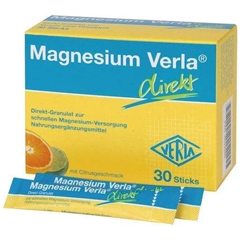 Magnesium Citrate Magnesium Verla Direct Granules Citrus Uk