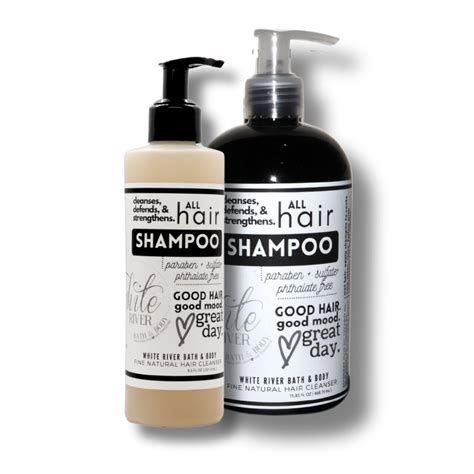 Natural Liquid Shampoo White River Bath And Body White River Bath And Body