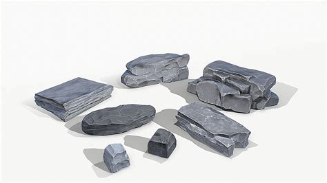 Rock Stone Free 3d Models Fbx Fbx Download Free3d