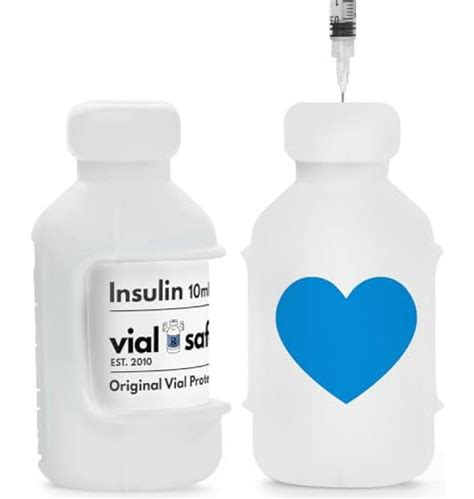 Vial Safe 인슐린 바이알 프로텍터 내구성 있는 바이알 케이스 실리콘 인슐린 바이알 프로텍터 인슐 티몬