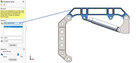 Solidworks Stress Motion Analysis Solidworks