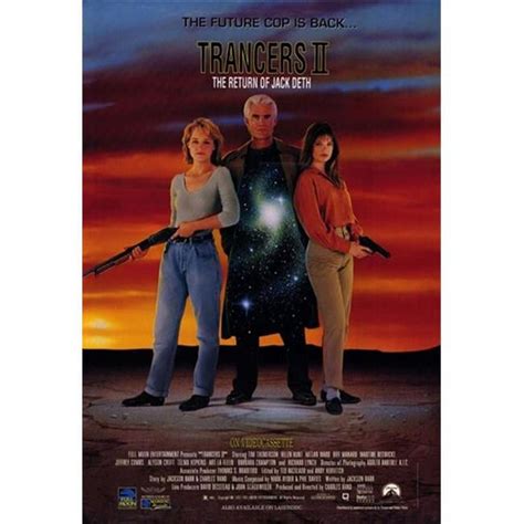 Trancers 2 The Return Of Jack Deth Movie Poster 11 X 17 In
