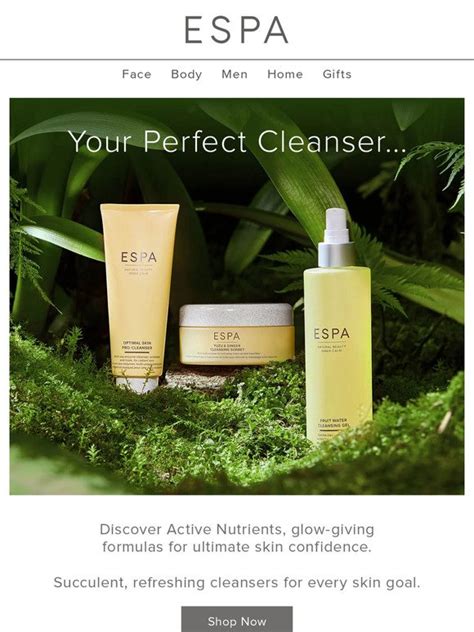 Espa Skincare Find Your Perfect Cleansing Routine Milled