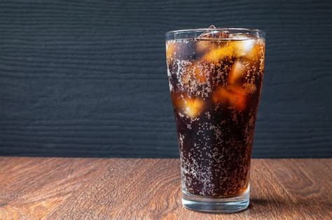 Premium Photo Cola Drinks And Black Soft Drinks