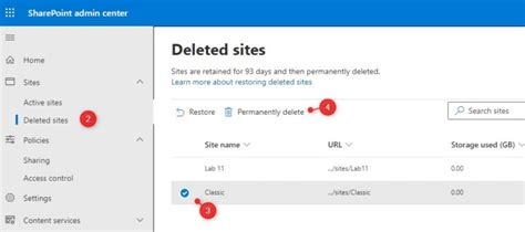how to delete a sharepoint site — lazyadmin