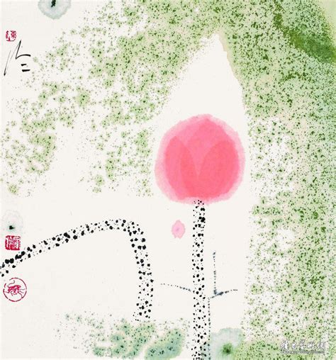 Pin by Lu Wang on 03EX 章丘荷花宴主题民宿 Zen painting Lotus art Abstract