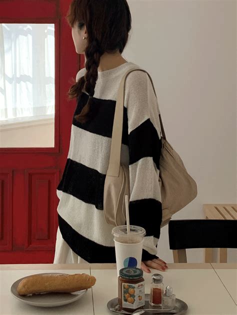 Meet Summer Stripe Knit 4colors