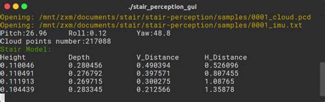 GitHub Shiaoming Stair Perception A Stair Detection And Modeling Implementation Using Point