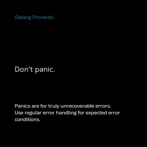 Golang Goproverbs Programming Softwaredevelopment Codewisdom