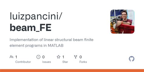 GitHub Luizpancini Beam FE Implementation Of Linear Structural Beam Finite Element Programs