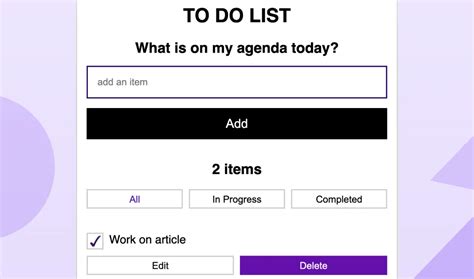 Stay On Top Of Your Tasks Build A To Do App With Angular