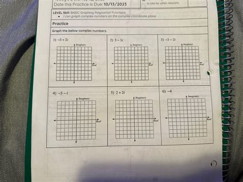 11th Grade Math I Need Help Graphing Imaginary Numbers Rhomeworkhelp
