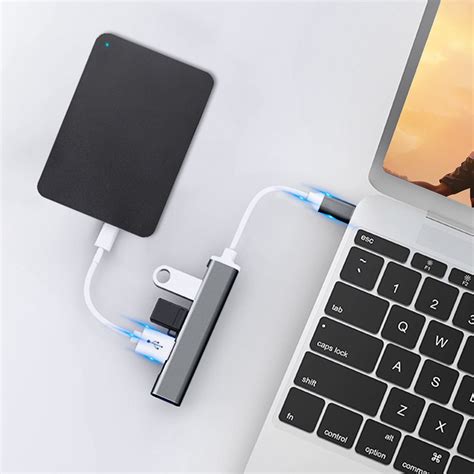 Mini Usb Hub Extensions Port Usb Usb Adapter Station Ultra Slim Portable Data Hub Usb