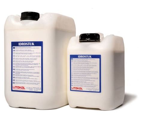 Litokol Idrostuk liquid additive to use for the mixture of the range ...