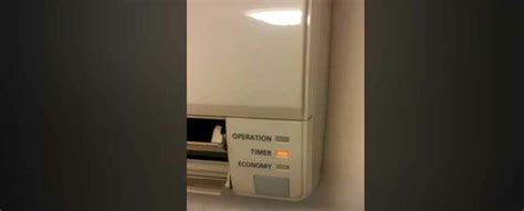 Fujitsu Operation And Timer Light Flashing 10 Times Solved