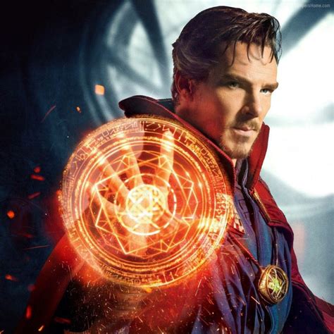 Doctor Strange Mystical Shield And Cloak Action Wallpaper Background