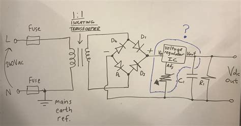 Transformer DC Variable Power Supply Electrical Engineering Stack Exchange