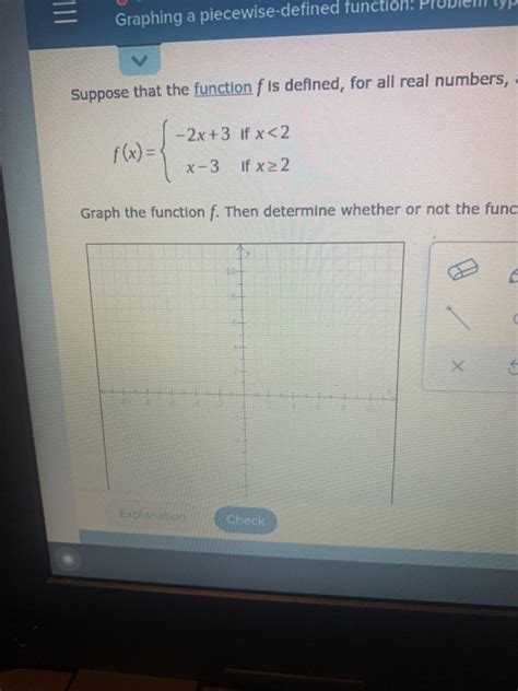 Solved Iii Graphing A Piecewise Defined Function Suppose