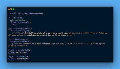 Abstract Classes In Python Improve Your Understanding Of Abstract