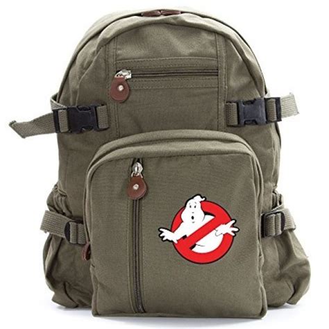 Ghostbusters Canvas Backpack A Mighty Girl