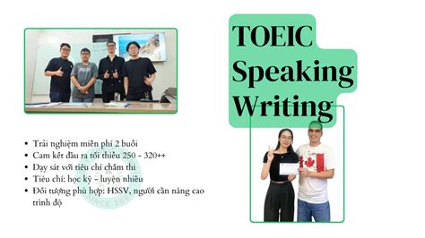 Toeic Speaking Writing