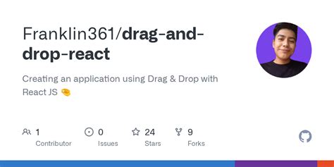 Github Franklin361drag And Drop React Creating An Application Using
