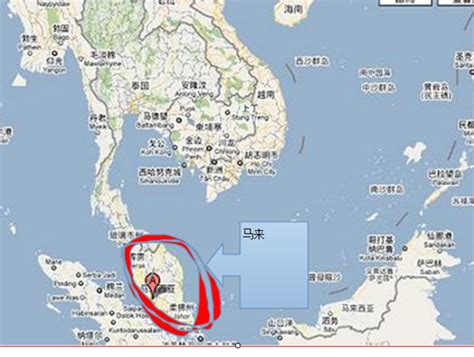 马来西亚位置地图马来西亚高清地图 伤感说说吧