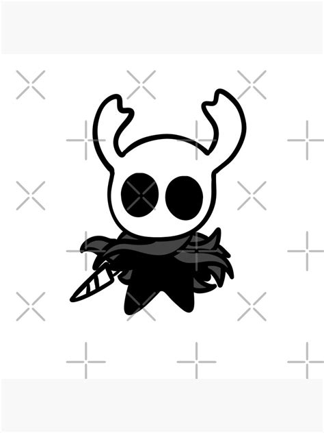 Hollow Knight Cartoon Poster For Sale By Wolfwade Redbubble