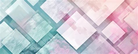 Abstract Geometric Background Showcasing A Mosaic Of Overlapping Squares And Rectangles In