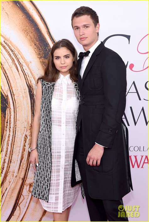 Ansel Elgort Brings Girlfriend Violetta Komyshan To Cfda Fashion Awards