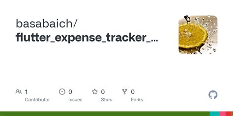 GitHub Basabaich Flutter Expense Tracker Using Theme Data In Widgets