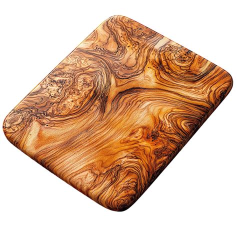 Glossy Wooden Slab With Mesmerizing Natural Grain Patterns Glossy