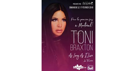 Toni Braxton Lance Sa Tournée As Long As I Live Pour La Sortie De Son