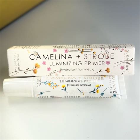 Nib Seraphine Botanicals Camelina Strobe Luminizing Primer Makeup