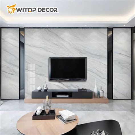 Interior Cladding Bending Wall Panel Pvc Panel Uv Marble Sheet 3d Print