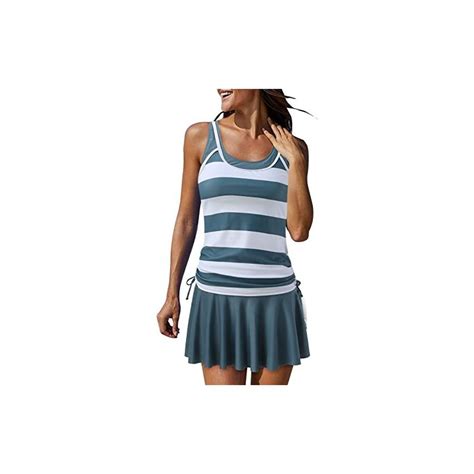 Generico 2023 Costume Da Bagno Diviso Da Donna Tankini Con Stampa A