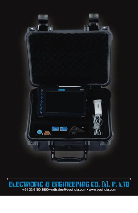 Ultrasonic Flaw Detectors 1kg With Battery 205mm 130mm 60mm At ₹ 234820 Piece In Silvassa