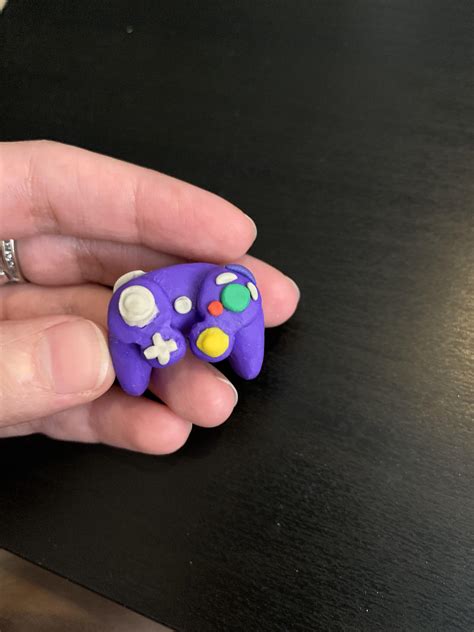 Made A Mini Gamecube Controller Using Polymer Clay Rgamecube