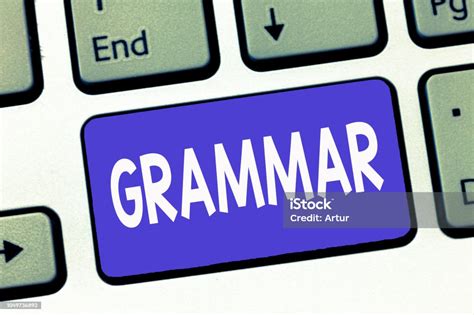 참고 문법 보여주는 작성 시스템 및 언어 올바른 적절 한 쓰기 규칙의 구조를 보여주는 비즈니스 사진 감수에 대한 스톡 사진 및 기타 이미지 Istock
