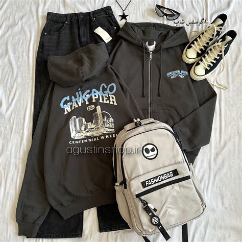 ‎آگوستین شاپ هودیسویشرتتیشرت‎ ‎سویشرت شیکاگو 😍🔥 چی بگم از زیبایی و خاص بودنش؟ Agustinshop