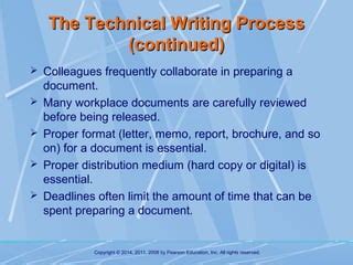 Chapter 6 An Overview Of The Technical Writing Process PPT