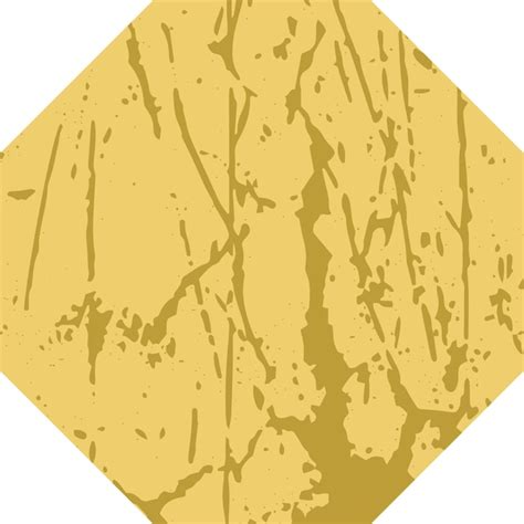 Premium Vector Polygon With Grunge Texture