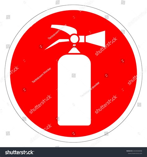 소화기 기호 기호 기호 벡터 일러스트레이션 스톡 벡터 로열티 프리 2025046898 Shutterstock