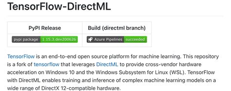 Directx Gpu Tensorflow Ithome