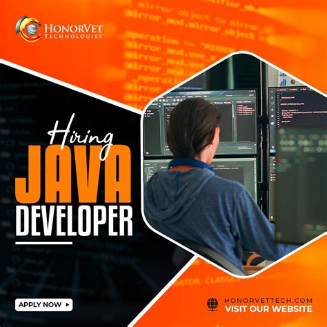 Honorvet Technologies On Linkedin Javadevelopers Hiring Techjobs