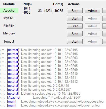 Php Apache Open Others Ports Stack Overflow